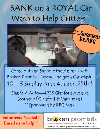 car wash. RBC – www.BrokenPromisesRescue.com
